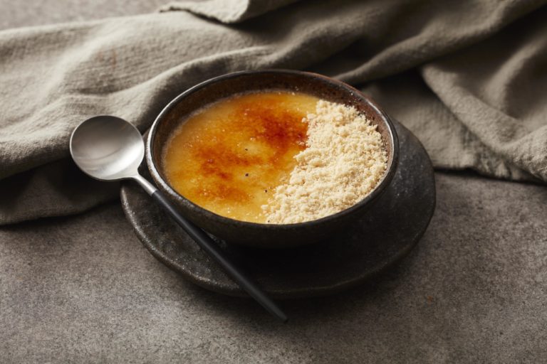 Yoghurt Crème Brulee, Infused with Roasted Vanilla, Cinnamon and Honey ...